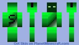 green gaming Minecraft Skin