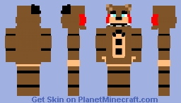 Toy Freddy Minecraft Skin