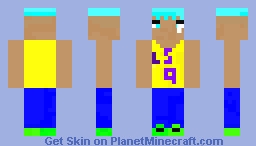 aj the agent Minecraft Skin