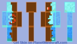 Snowi Fire and Ice Minecraft Skin