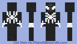 SPIDER-VENOM (ADVANCE SUIT) Minecraft Skin