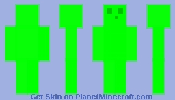 Slime Man Minecraft Skin