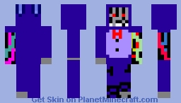 Withered bonnie Minecraft Skin