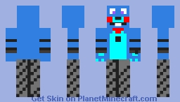 Bon bon fnaf 5 (with endo legs) Minecraft Skin