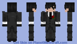 Mafia man (steve) Minecraft Skin