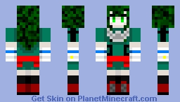 Female Deku (Bnha) Minecraft Skin