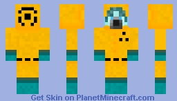 biohazard suit anti-covid Minecraft Skin