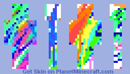 Colorful Minecraft Skin
