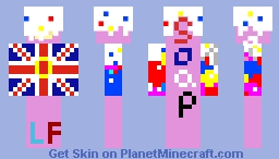 raining soap Minecraft Skin