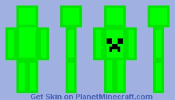 Creeper Minecraft Skin