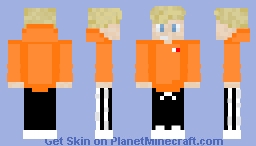 Orange Boy Minecraft Skin