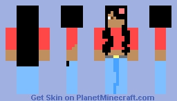 Layla Girl Pretty Skin Minecraft Skin