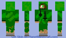 creeper explosion Minecraft Skin
