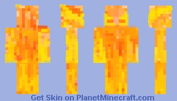 Fire Heck Minecraft Skin