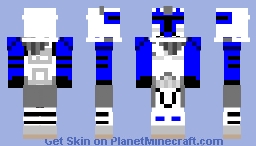 Captain Rex (Prequel) Minecraft Skin