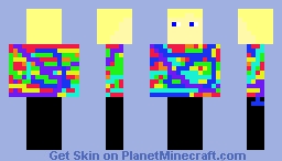 rainbow merch Minecraft Skin