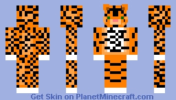 Tiger Minecraft Skin
