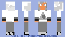 white Minecraft Skin