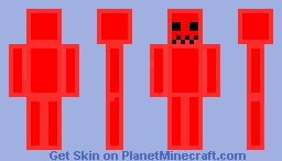 Red Man Minecraft Skin