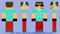 Pro gamer Minecraft Skin
