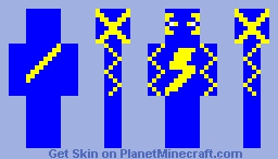 Shocker/Elemental Knight Minecraft Skin