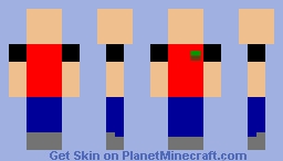 skin to draw on Minecraft Skin