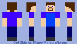Steve creating test-1 Minecraft Skin