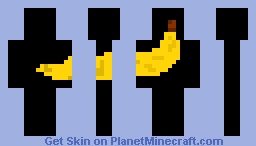 Banana Skin Minecraft Skin