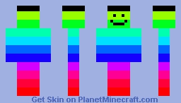 Rainbow Minecraft Skin