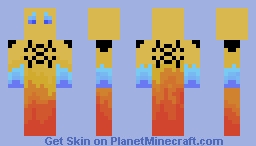 Great Fire Man Minecraft Skin