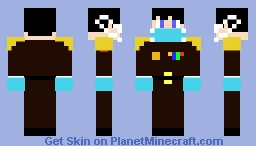 Corona Virus admiral Minecraft Skin
