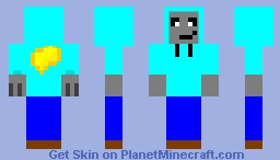 Fall atomic bomb Minecraft Skin
