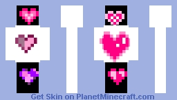 LOVE GIRL Minecraft Skin