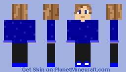 Blue sweater boy ? Minecraft Skin