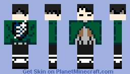 Levi Ackerman Minecraft Skin