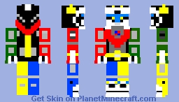 VOLTRON - Defender of The Universe Minecraft Skin