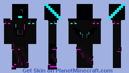Neon Minecraft Skin