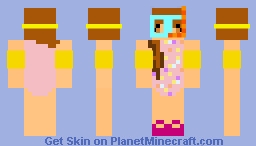 swimer girl Minecraft Skin