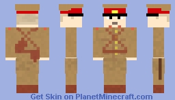 【IJA】Imperial Japanese Army Soldier【WWⅡ】 Minecraft Skin