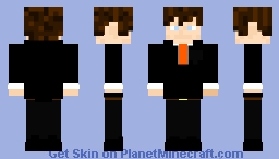 tuxedo(fixed legs) Minecraft Skin