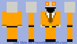 Orange Guy Minecraft Skin
