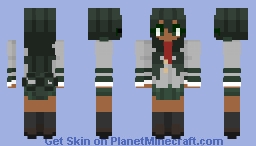 black froppy Minecraft Skin