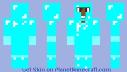 diamond person Minecraft Skin