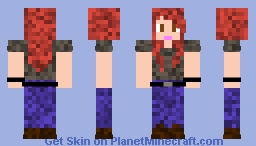 Amber Minecraft Skin