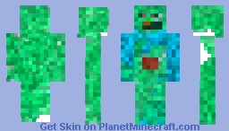 green man Minecraft Skin