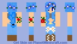 npc girl Minecraft Skin