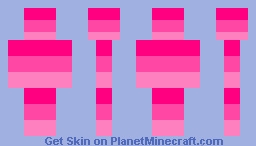 Skin Full Pink Minecraft Skin