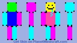 color Minecraft Skin