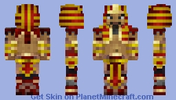 Immortal Pharaoh Minecraft Skin