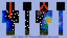 moon and sun Minecraft Skin